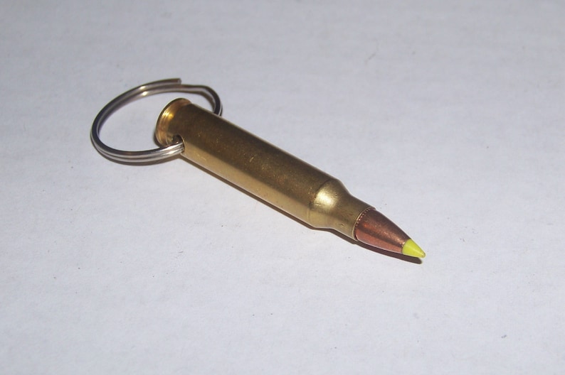 Hornady Z-max Bullet Key Chain Brass .223/5.56 Nato Ammo Recycled ...