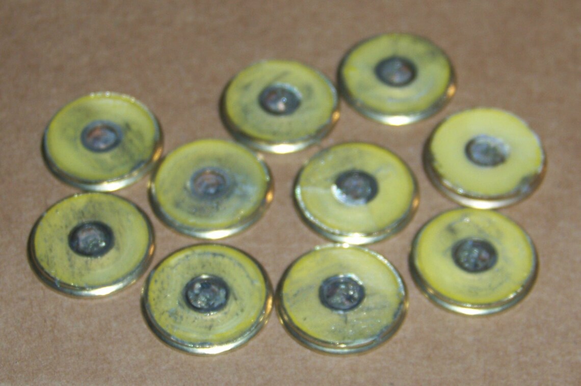 50 Cut brass ends shotgun shell 20 Gauge cut brass ends Lot | Etsy