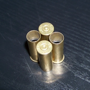 44 Magnum Bullet Valve Stem Caps (4) BRASS .44 Magnum Tire Valve Caps ...