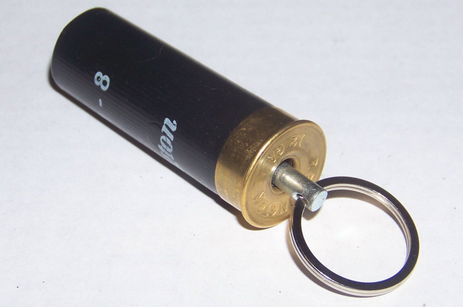 12 Gauge Shotgun Shell Key Chain RECYCLED Remington Black Hull - Etsy