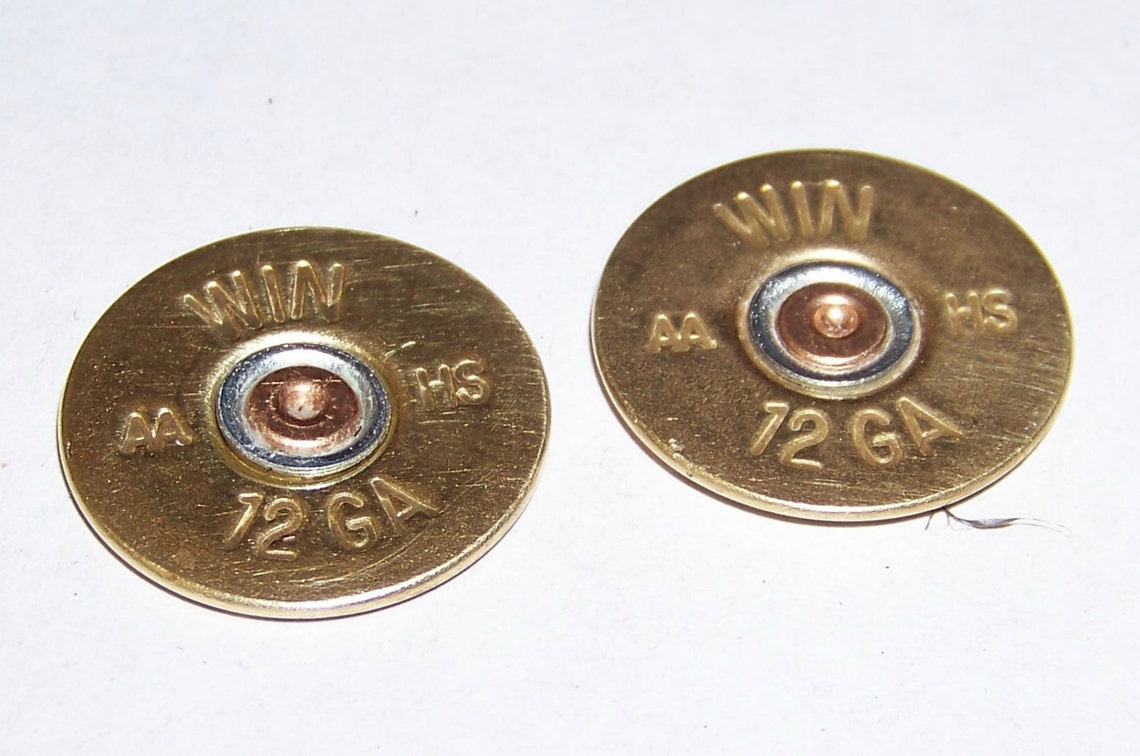 12 Gauge Shotgun Shell Cut Brass Ends lot of 50 for - Etsy