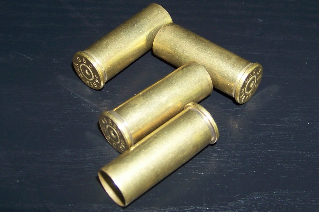 44 Magnum Bullet Valve Stem Caps (4) BRASS .44 Magnum Tire Valve Caps ...
