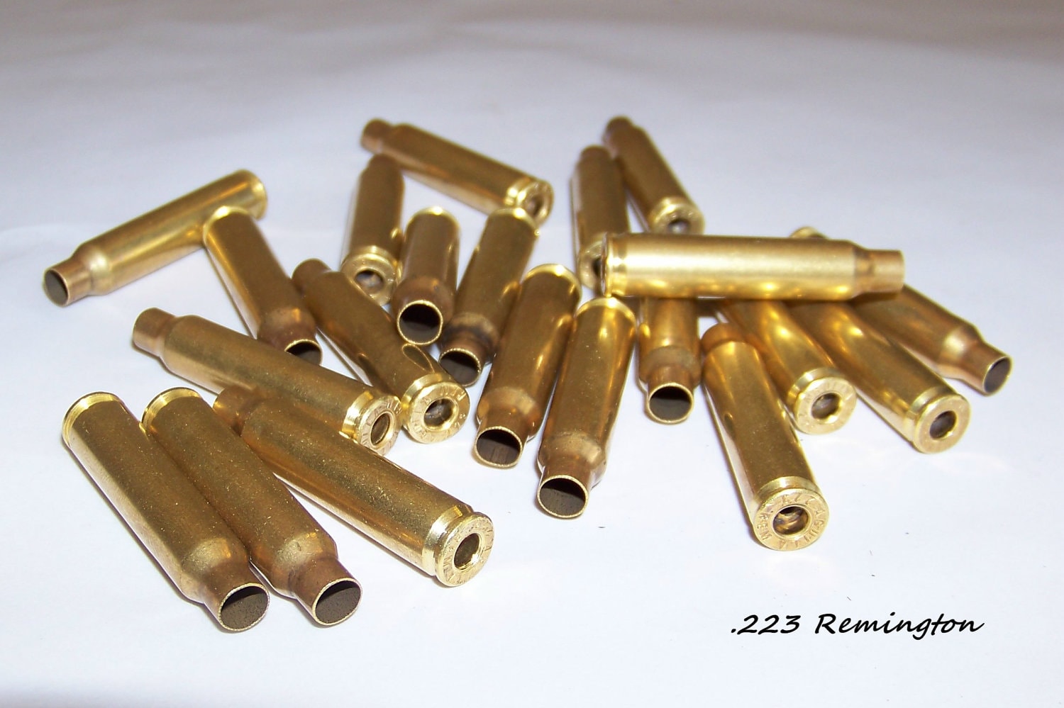 223 Caliber Brass Bullet Shell Casings 20 pieces. Inert. | Etsy