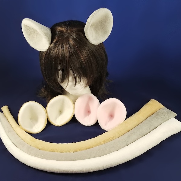 Rat Ears and Tail - Etsy