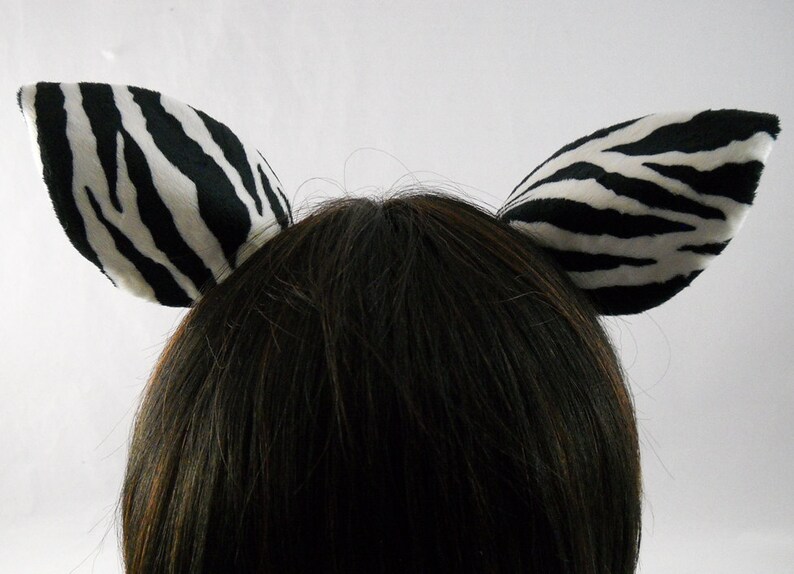 Zebra Ears and Tail - Etsy