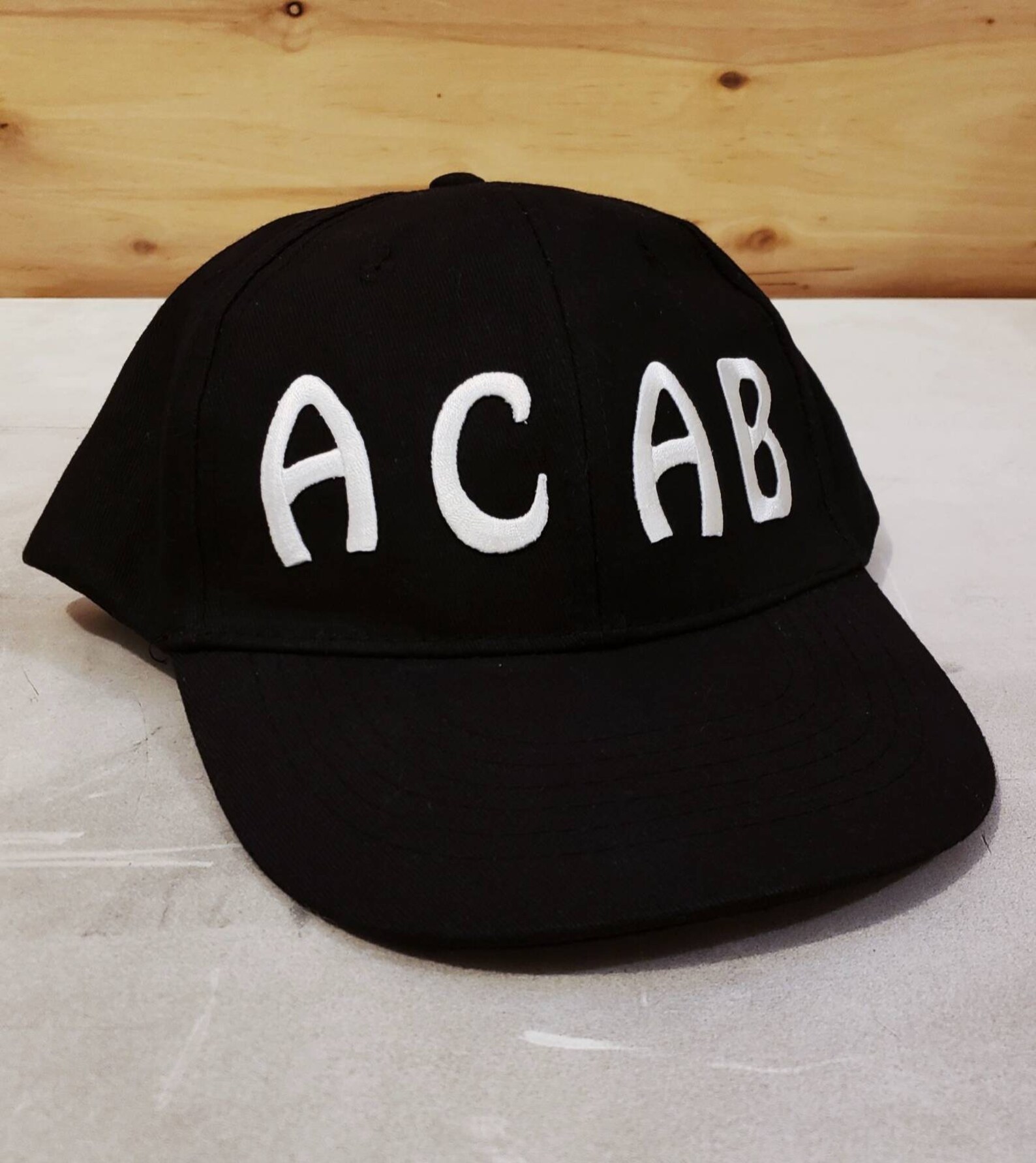 ACAB Baseball Cap Handmade Hat | Etsy