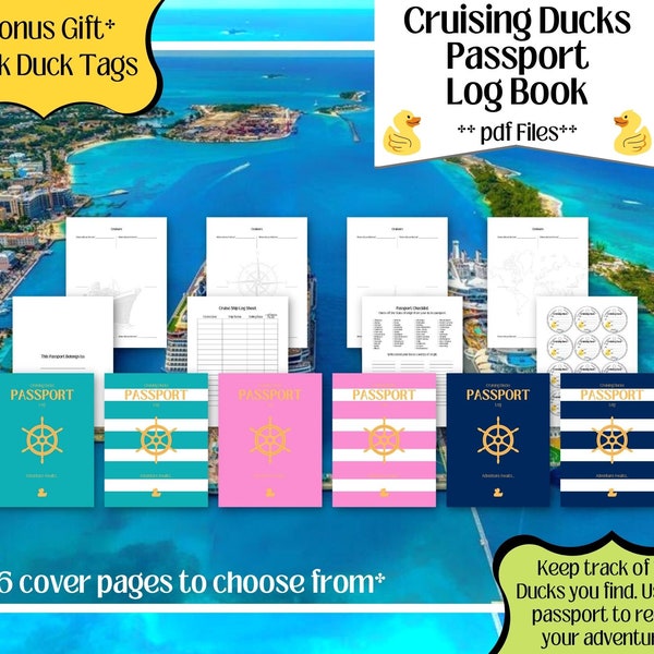 Duck Passport - Etsy