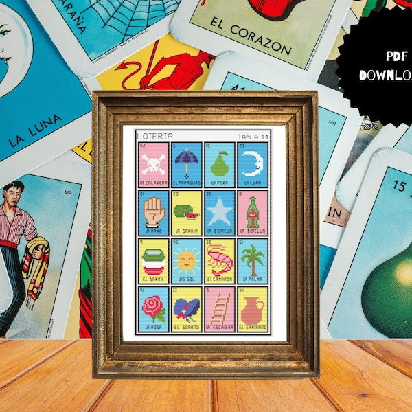 Cross Stitch Mexico - Etsy