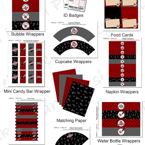 Spy Theme Party - Etsy