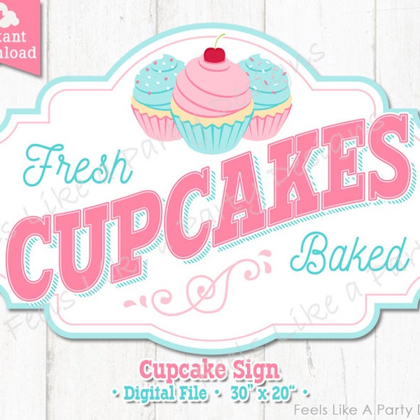 Cupcake Signs - Etsy