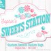 Custom Sweets Station Stand Sign Digital Download, DIY Printable Sign ...