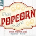 Popcorn Sign - DIY Instant Download, Carnival Sign, Printable Carnival ...