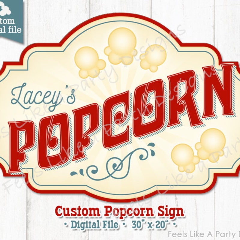 Popcorn Stand - Etsy