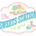 Colorful Sweets Station Sign - DIY Printable Sign, Sweets Table Sign ...
