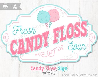 Cotton candy sign | Etsy