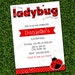 Ladybug Chocolate Candy Bar Wrapper - Instant Download, Ladybug Party ...