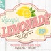 Custom Vintage Lemonade Stand Sign Digital Download, DIY Printable Sign ...