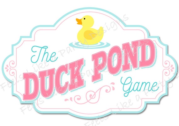 Carnival Duck Pond Clip Art