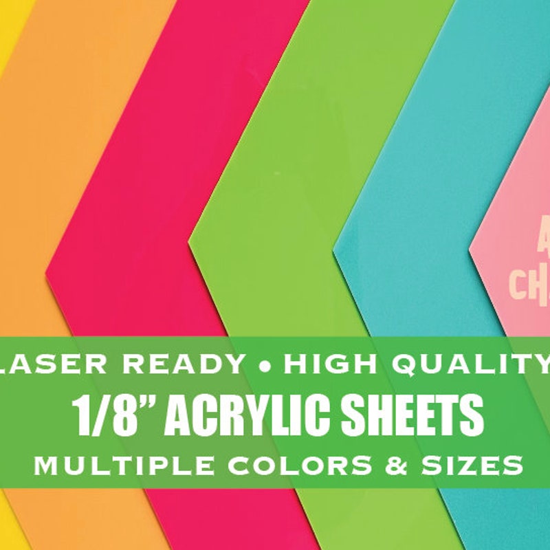 Colored Plastic Sheets - Etsy