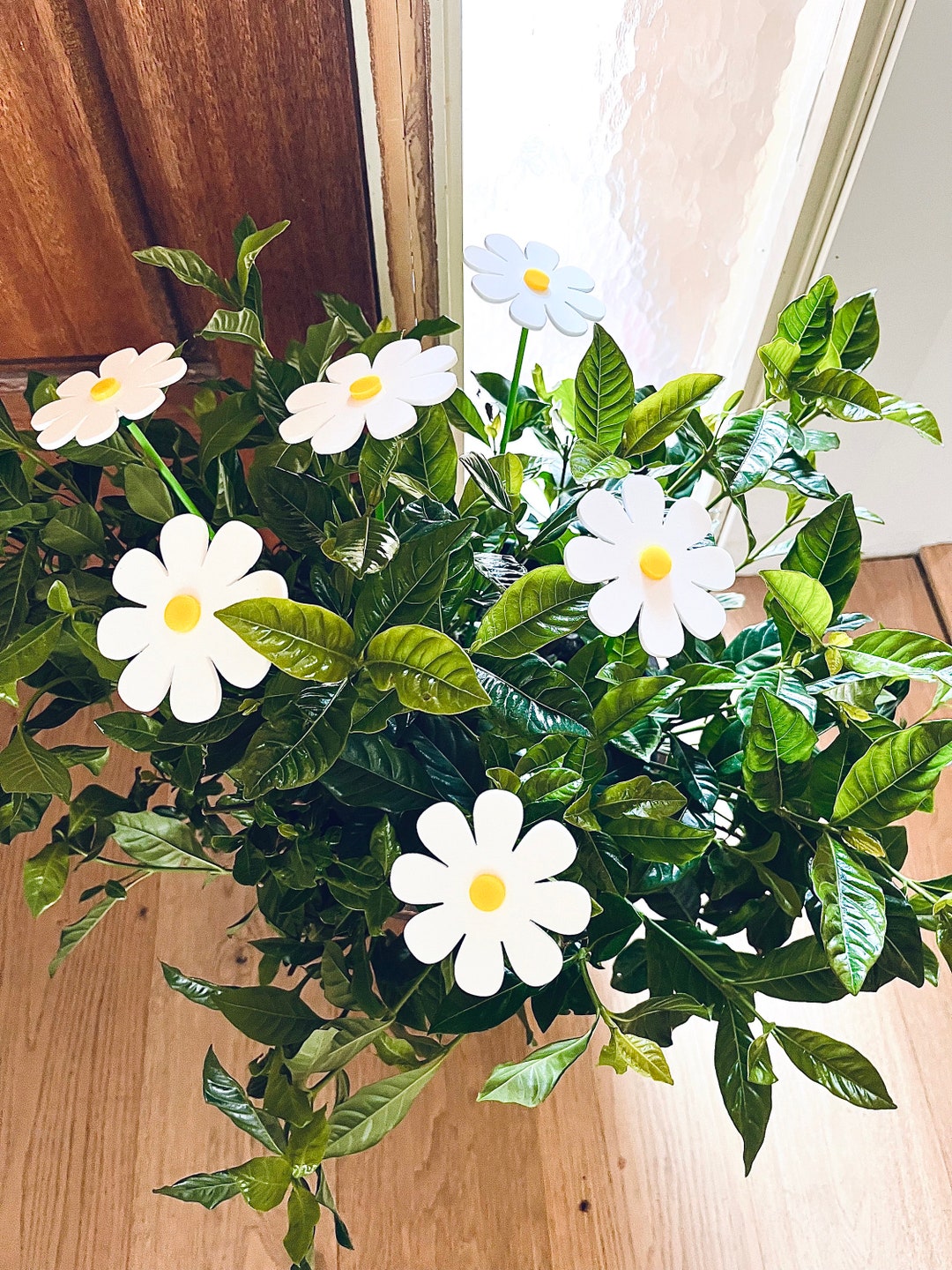 Mini Daisy Acrylic Flowers Mini Rose Acrylic Flowers Garden Art Yard ...