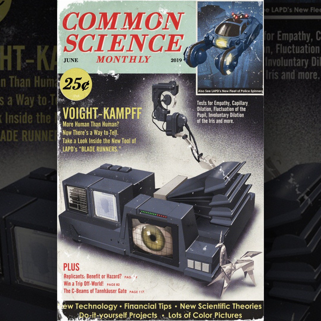 Voight-kampff Machine (two Sizes) - Etsy