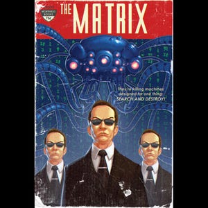 The Matrix Pulp Cover (two Sizes) - Etsy