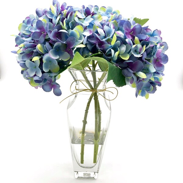 Hydrangeas in Vase - Etsy