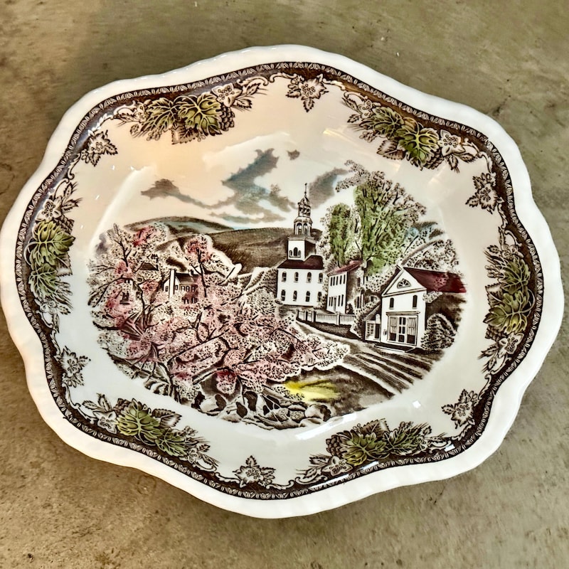 Johnson Bros Vegetable Bowl - Etsy