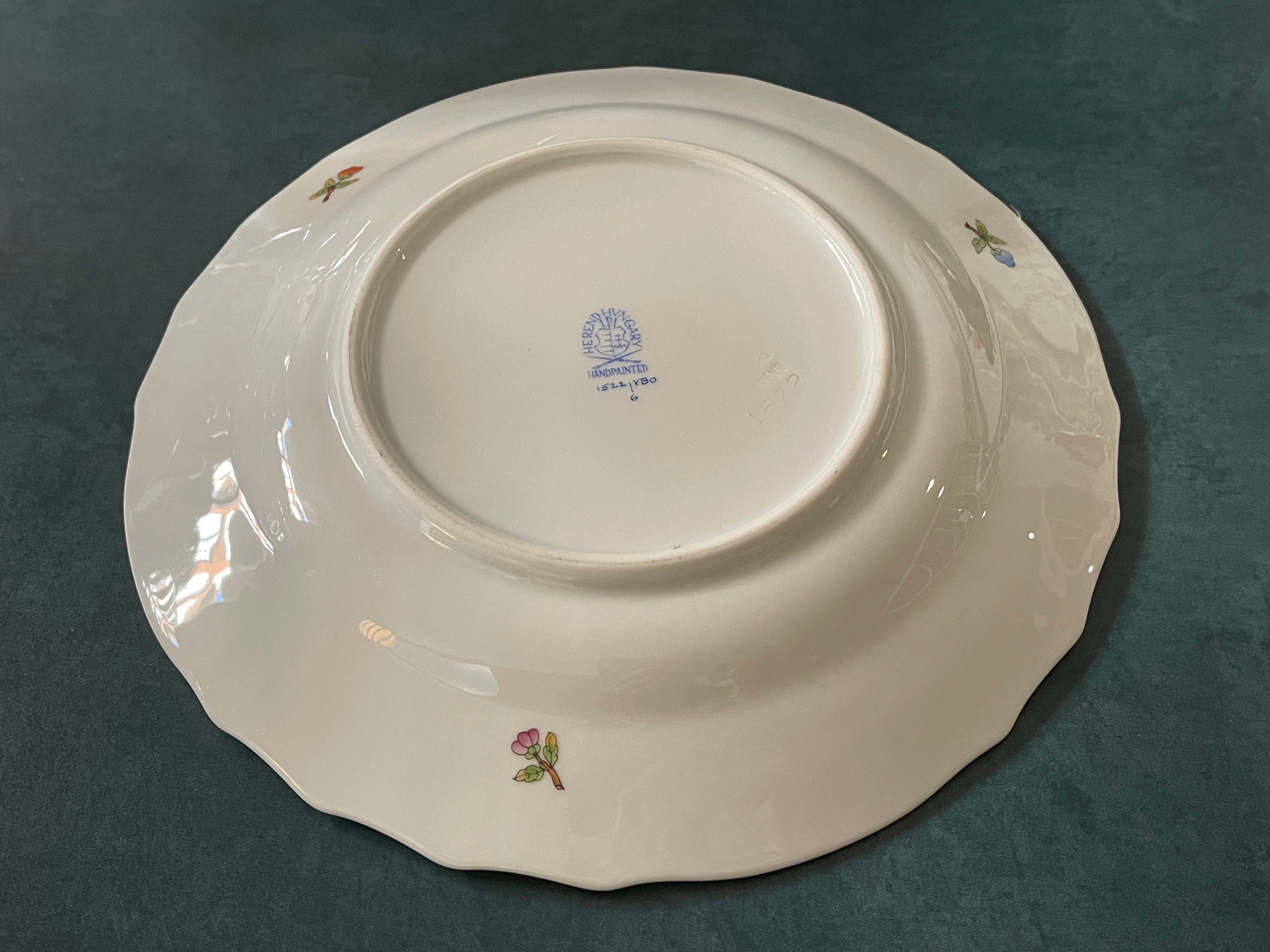 Herend Queen Victoria Luncheon Plates Set of 4 1522/VBO Gold - Etsy