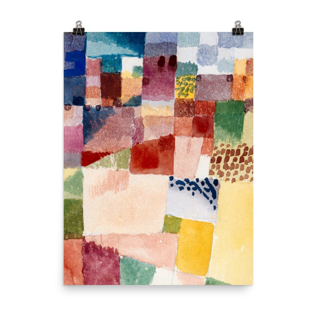 Abstract Art Print, Paul Klee Fine Art Print, Colorful Art Print ...