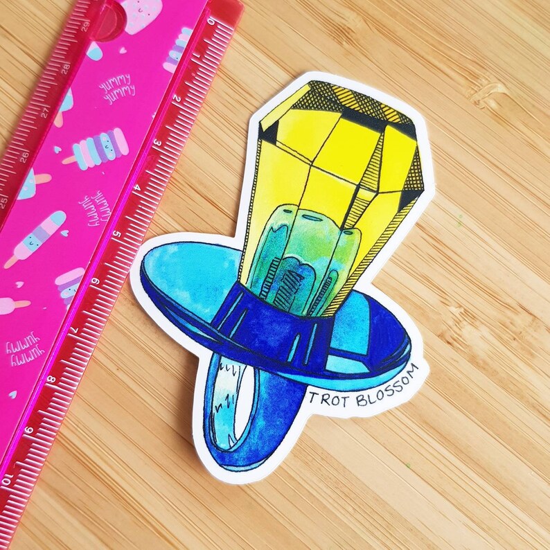 RING POP STICKER waterproof 90s Stickers Collection | Etsy