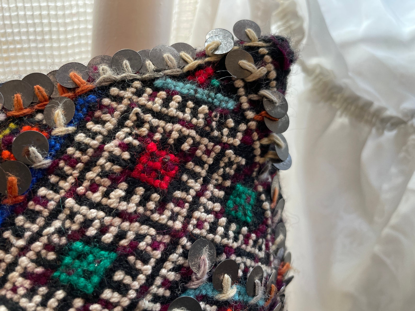 Vintage Bedouin Berber Moroccan Nomad Rectangular Pillow Pillows Bed ...