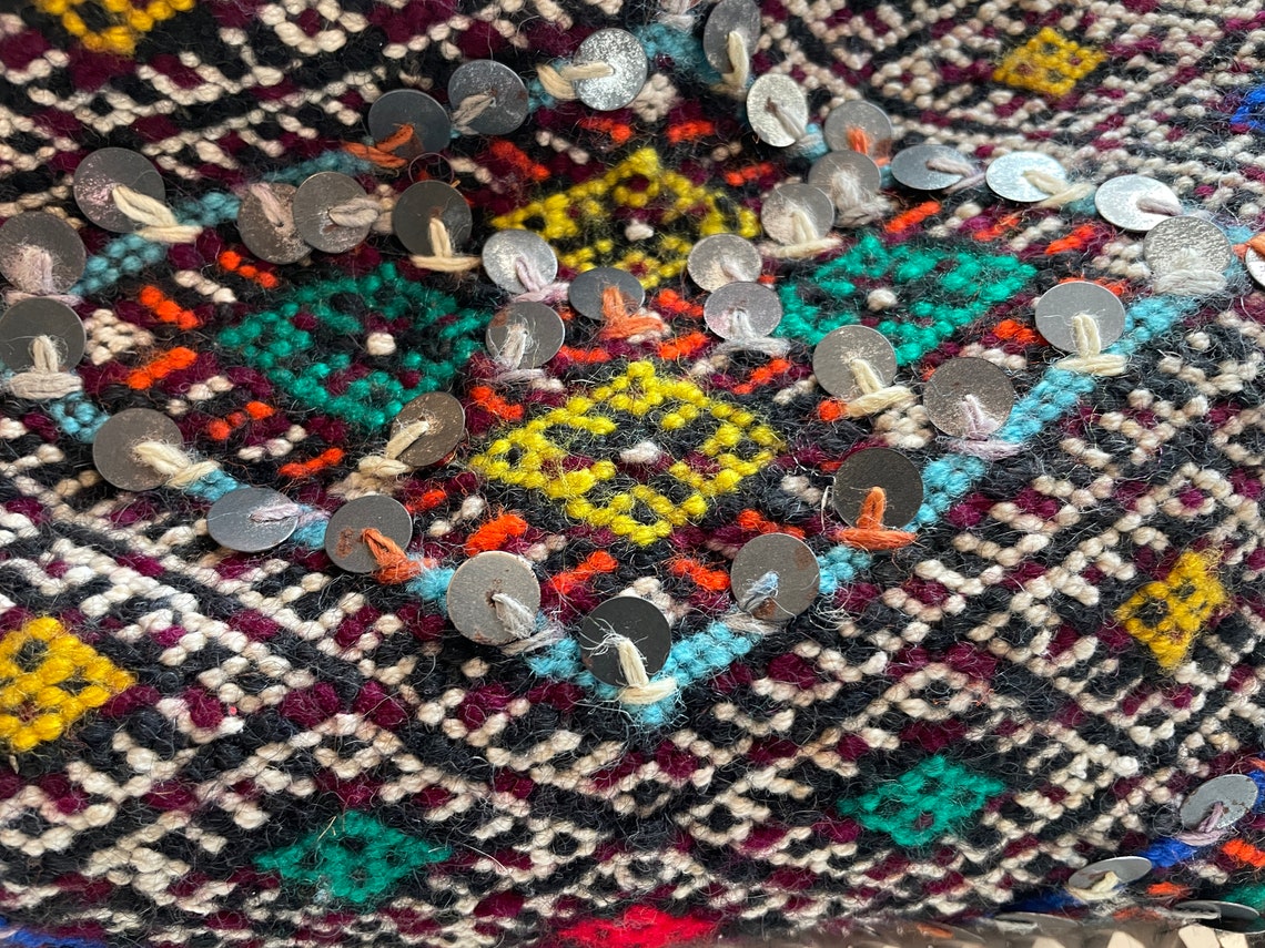 Vintage Bedouin Berber Moroccan Nomad Rectangular Pillow Pillows Bed ...