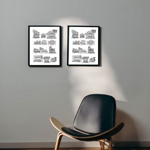 Key West Florida Illustration 8x10in Digital Download Print - Etsy