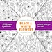 Black and White Floral Digital Paper, Flower Seamless Pattern File ...