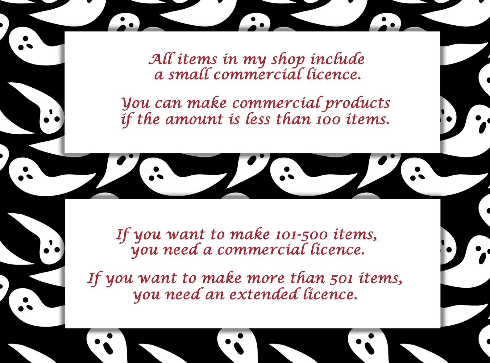 Black White Halloween Digital Paper Cute Seamless Pattern - Etsy