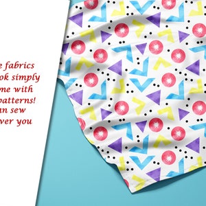 80s & 90s Digital Paper, Memphis Neon Digital Paper, Retro Seamless ...