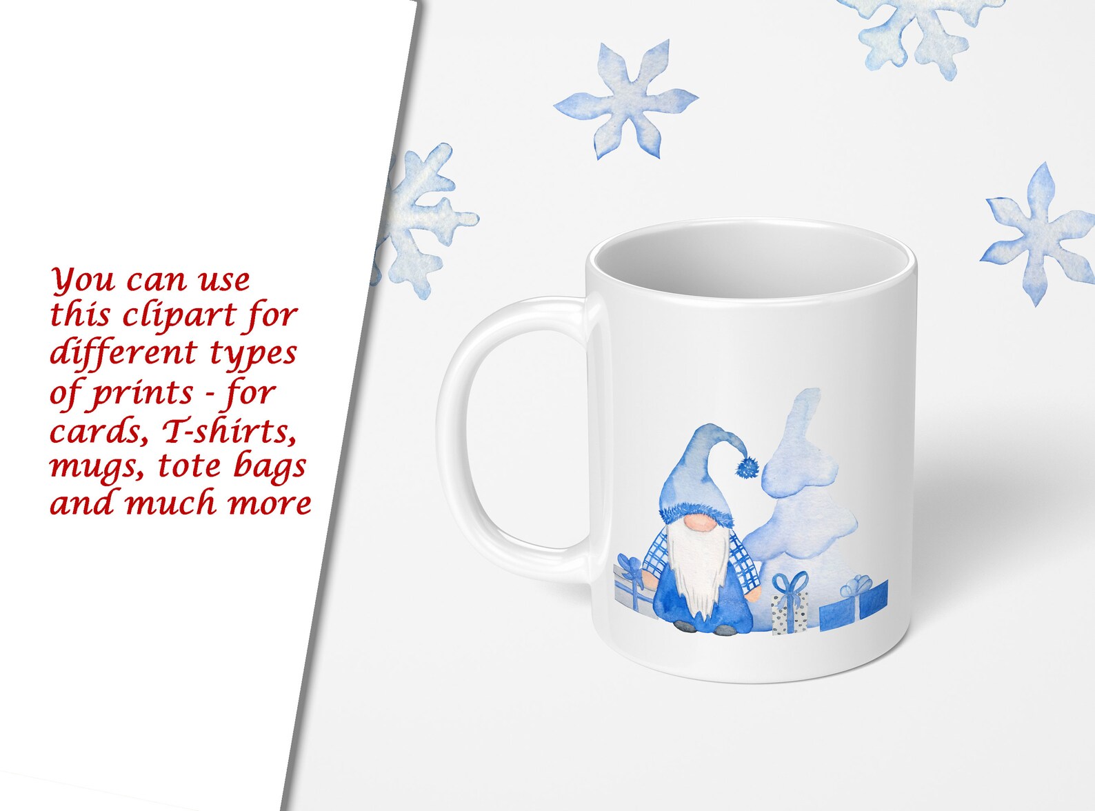 Christmas Gnomes Clipart Nordic Scandinavian Clip Art New | Etsy