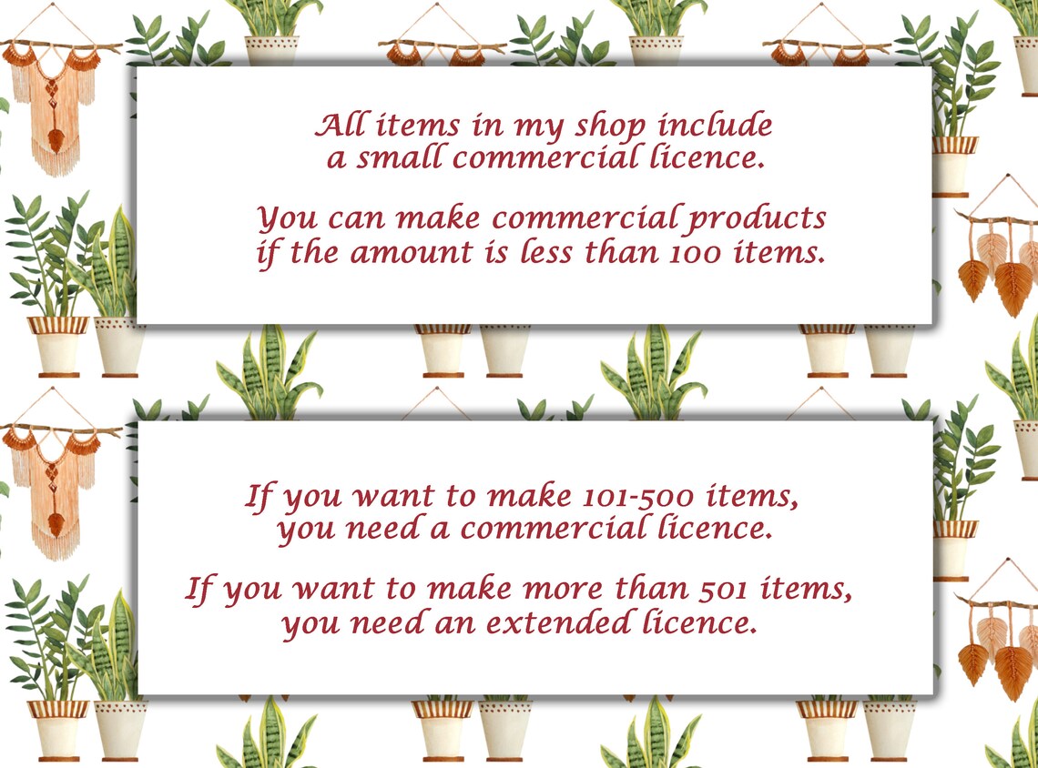 Digital Plants Paper Potted House Plants Digital Paper - Etsy