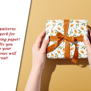 Floral Spring Digital Paper Pack / Pastel Flower Seamless Pattern ...