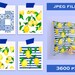 Lemon Digital Paper Summer Seamless Pattern File Citrus - Etsy