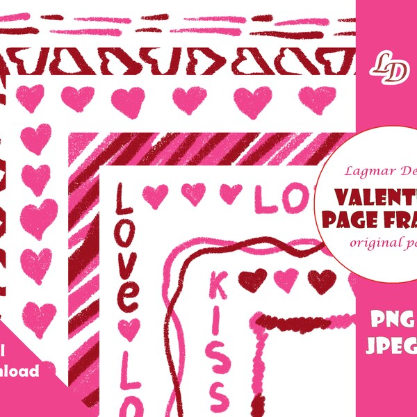 Cute Doodle Frames - Etsy