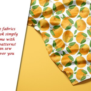 Summer Citrus Digital Paper Pack / Orange Tangerine Seamless Pattern ...