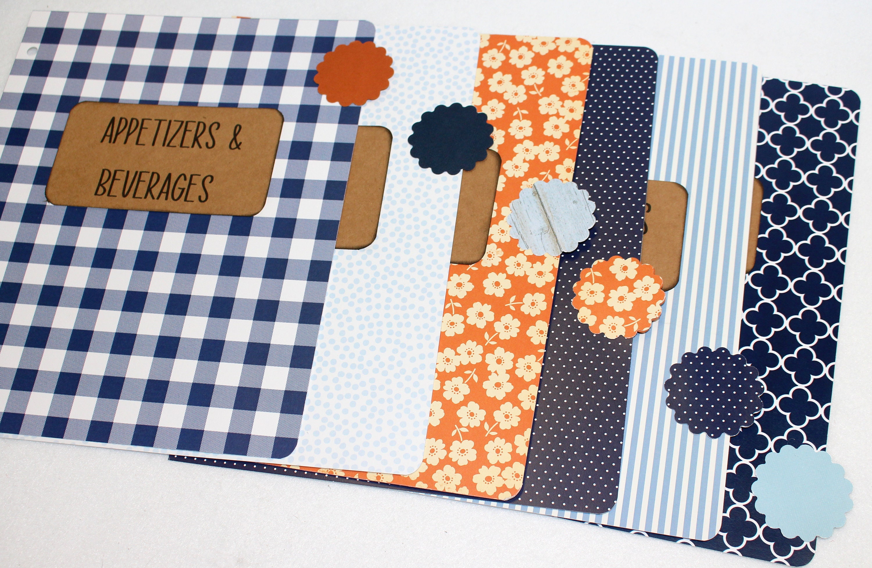 Recipe Binder, 3 Ring Recipe Binder, Recipe Cook Book, Blank Recipe ...