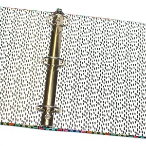 Fabric 3 Ring Binder, Granny Squares Binder, Personalized Binder, Home ...