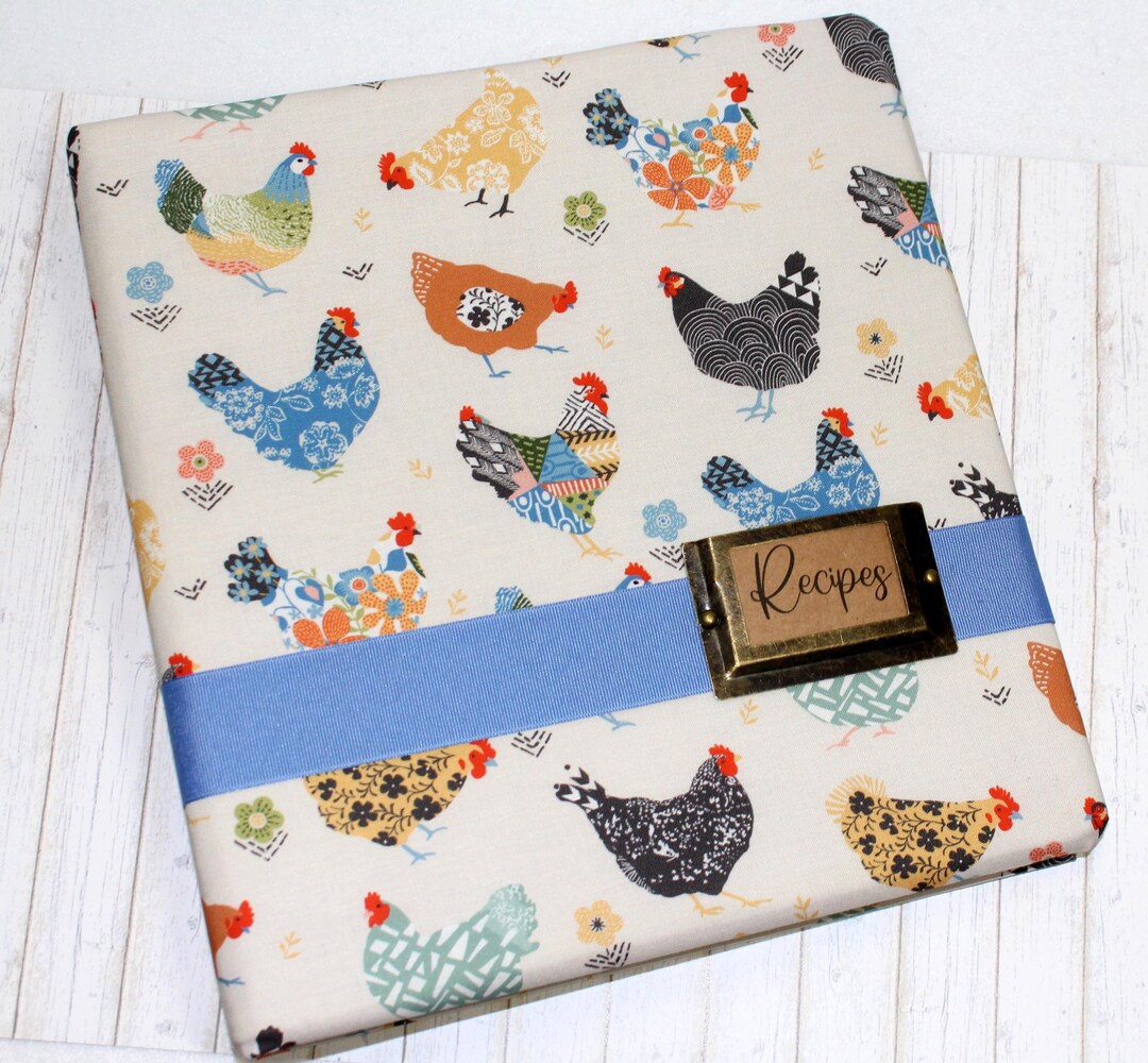 Recipe Binder With Dividers, 3 Ring Recipe Binder, Custom Recipe ...