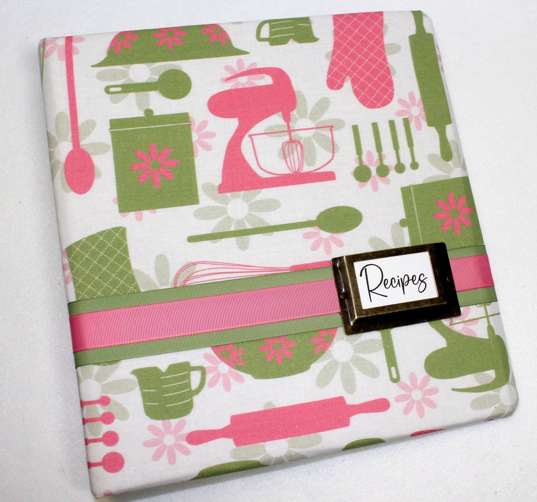 Recipe Binder, 3 Ring Recipe Binder, Recipe Cook Book, Blank Recipe ...
