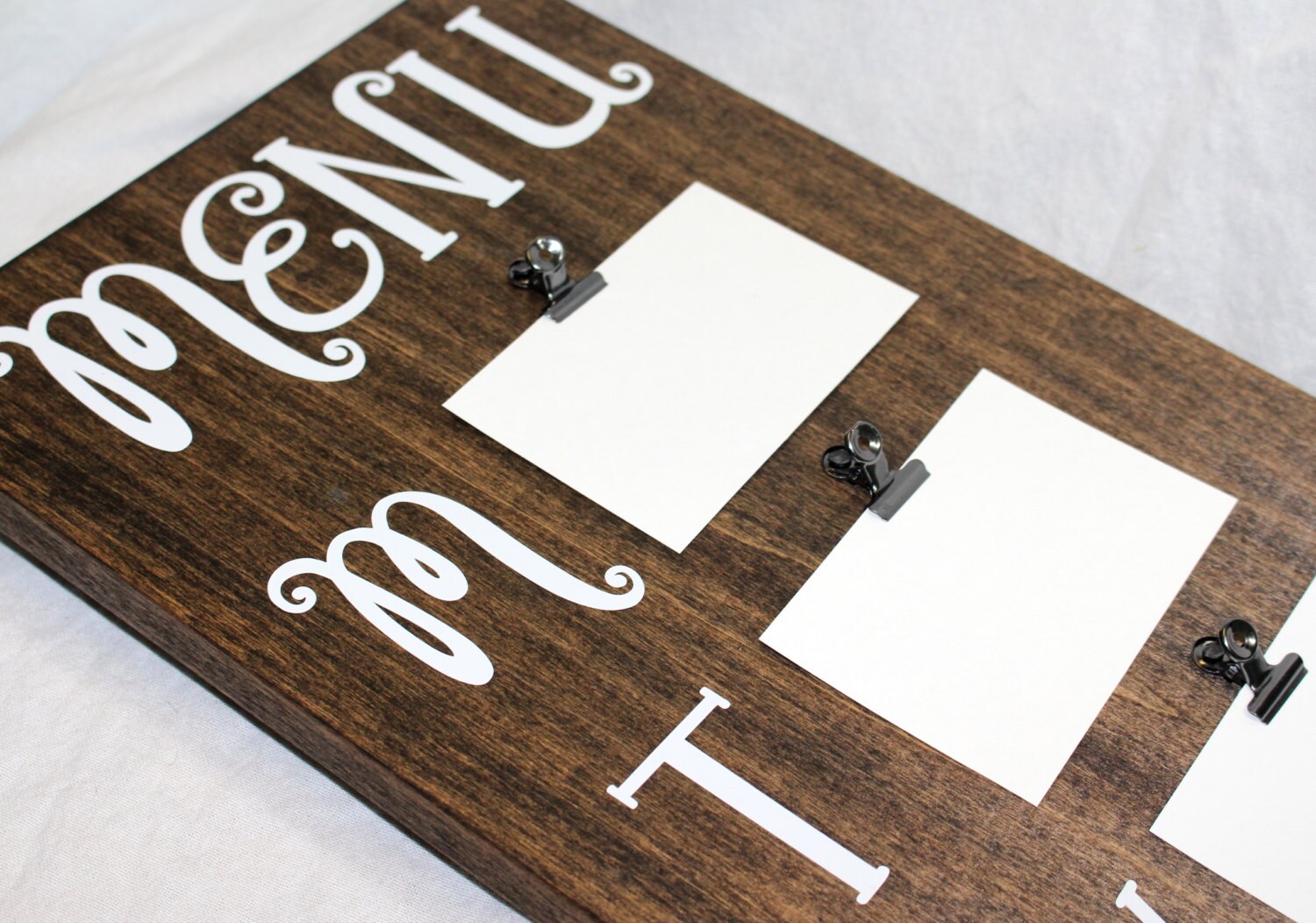 Menu Board / Wooden Menu Board / Wall Menu Board / Rustic Menu | Etsy