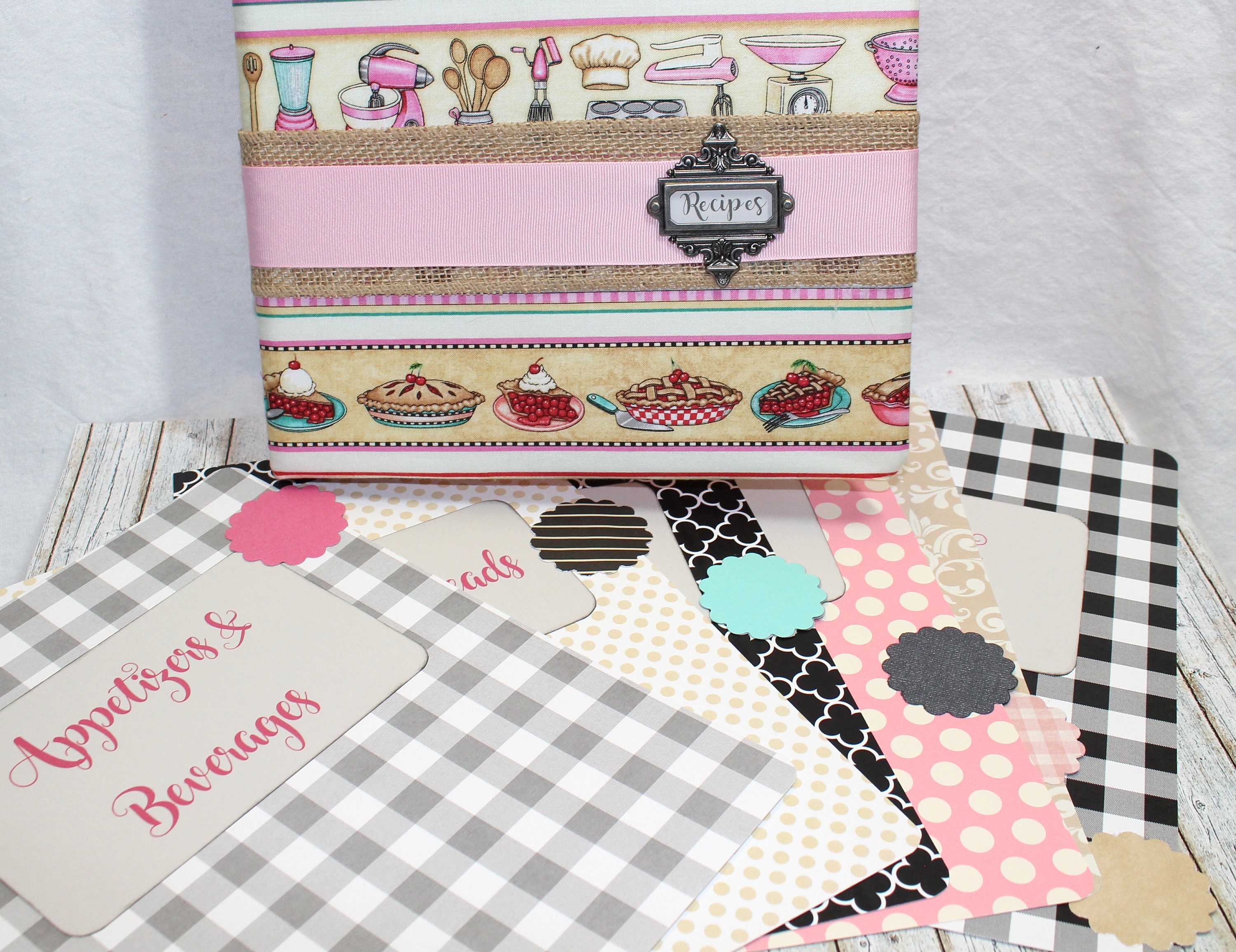 Recipe Binder 3 Ring Recipe Binder Recipe Organizer - Etsy