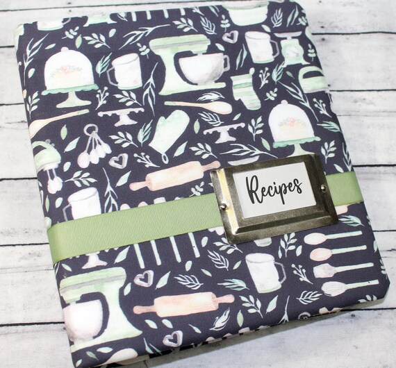 Recipe Binder Recipe Book Custom Cookbook Recipe Notebook - Etsy